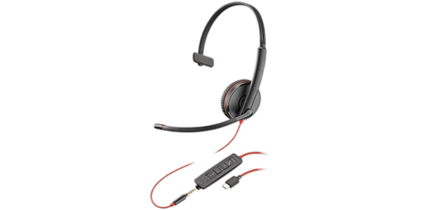 Poly Blackwire 3220 USB Headset | Buy Plantronics C3220 209745-101 HP ...