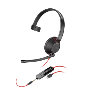 Poly Blackwire 5200 Series Headsets | Buy a Poly Quick Start Blackwire ...