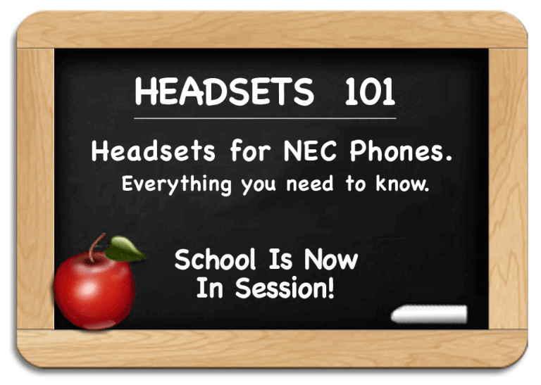 NEC Phone Headset Compatibility Guide | View Our NEC Headset ...