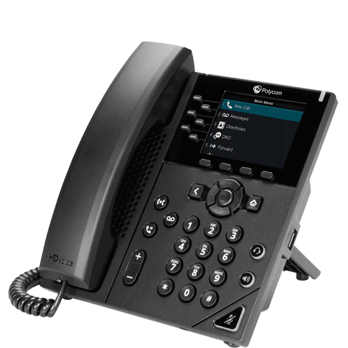 Polycom VVX 350 Business IP Phone - Headsets Direct