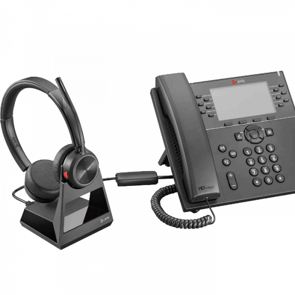 Poly Savi 7220 Headset | Buy Poly S7220 Headset 213020-01 HP 7W6D5AA#ABA