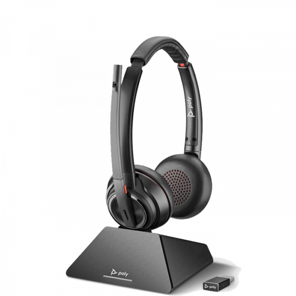 Poly Savi 8220 UC Wireless Headset - Headsets Direct