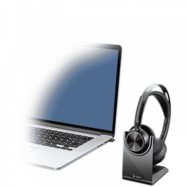 Poly Voyager Focus 2 UC w/ Stand | Buy Poly VFocus 2 UC (Stand) 213727 ...