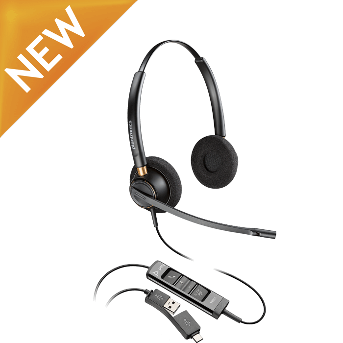 Poly EncorePro EP525 USB Headset - Headsets Direct