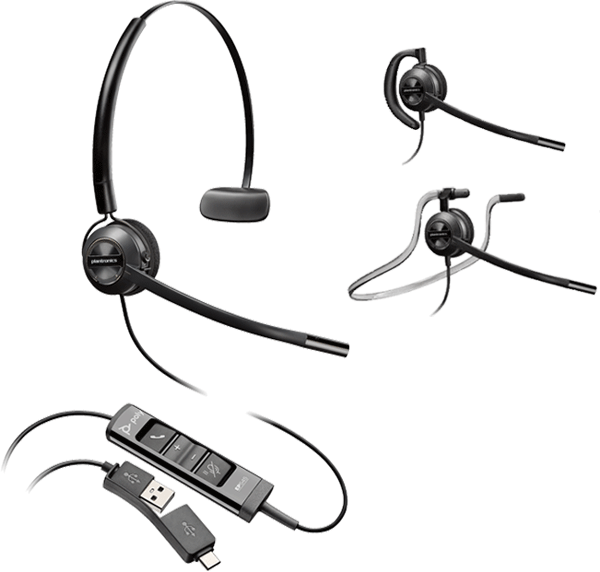 Poly EncorePro EP545 USB Headset - Headsets Direct