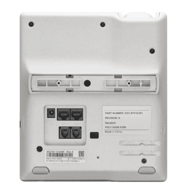 Poly Edge E350 IP Desk Phone | Buy Poly E350 2200-87010-025 HP 82M89AA