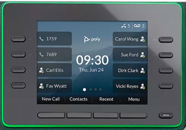 Poly Edge E450 IP Desk Phone | Buy Poly E450 2200-87030-025 HP 82M90AA
