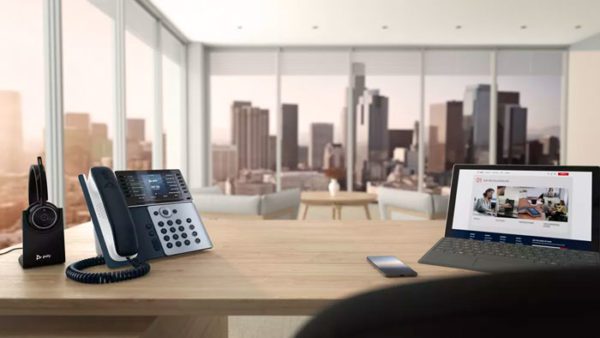 Poly Edge E550 IP Desk Phone | Buy Poly E550 2200-87050-025 HP 82M91AA